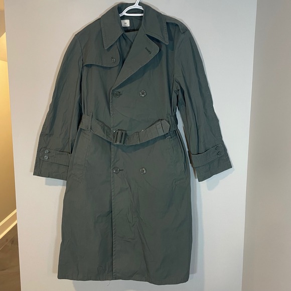 US Military | Jackets & Coats | Vintage Us Army Trench Coat Raincoat ...